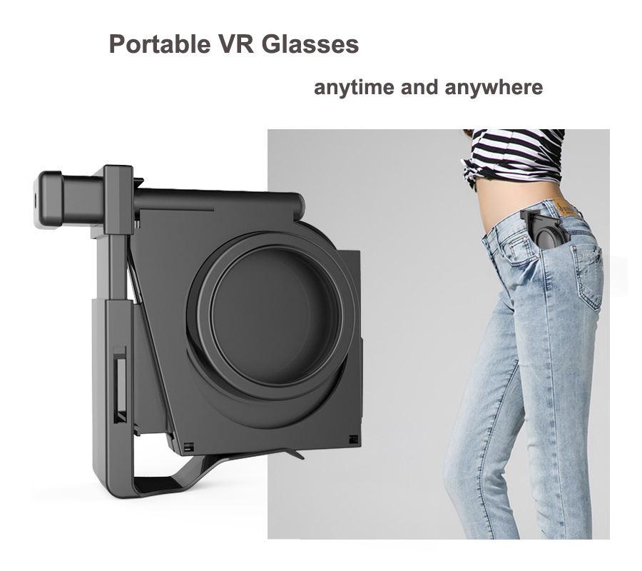 Hot Sell KBY-V1 VRFOLD-V1 folding virtual reality 3D glasses– Apex Store USA